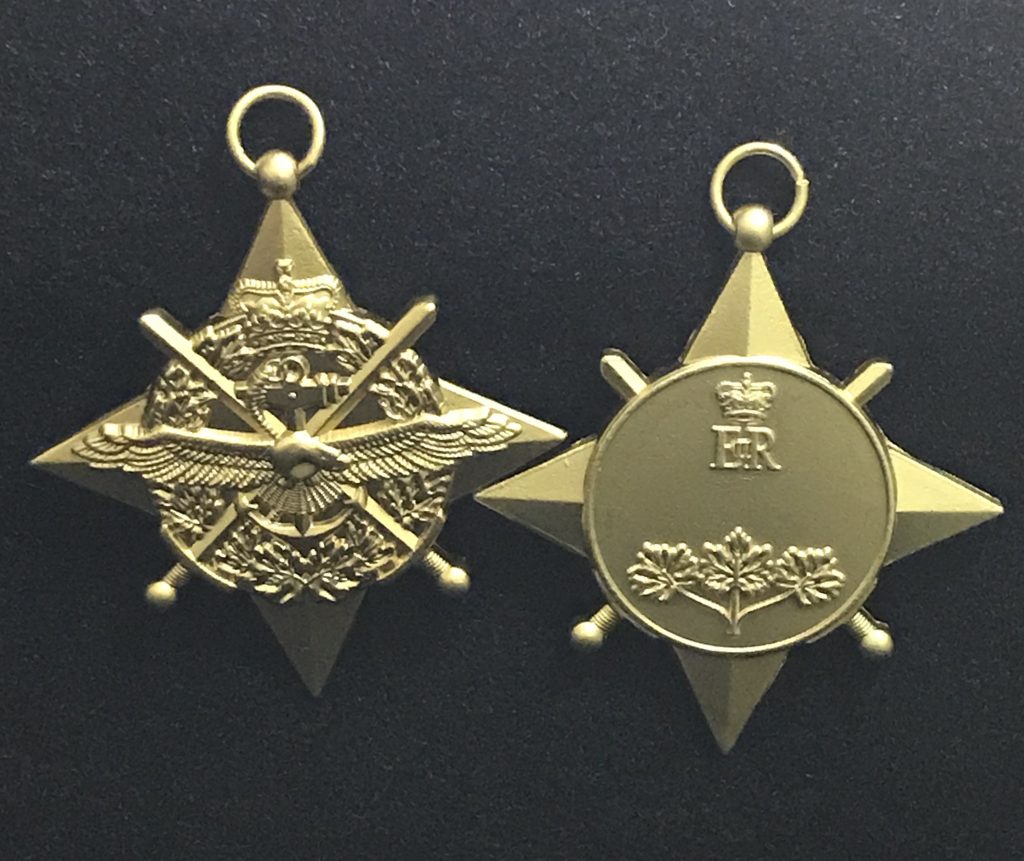 Full Size General Campaign Star Replica | Martel's Medal Mounting Inc